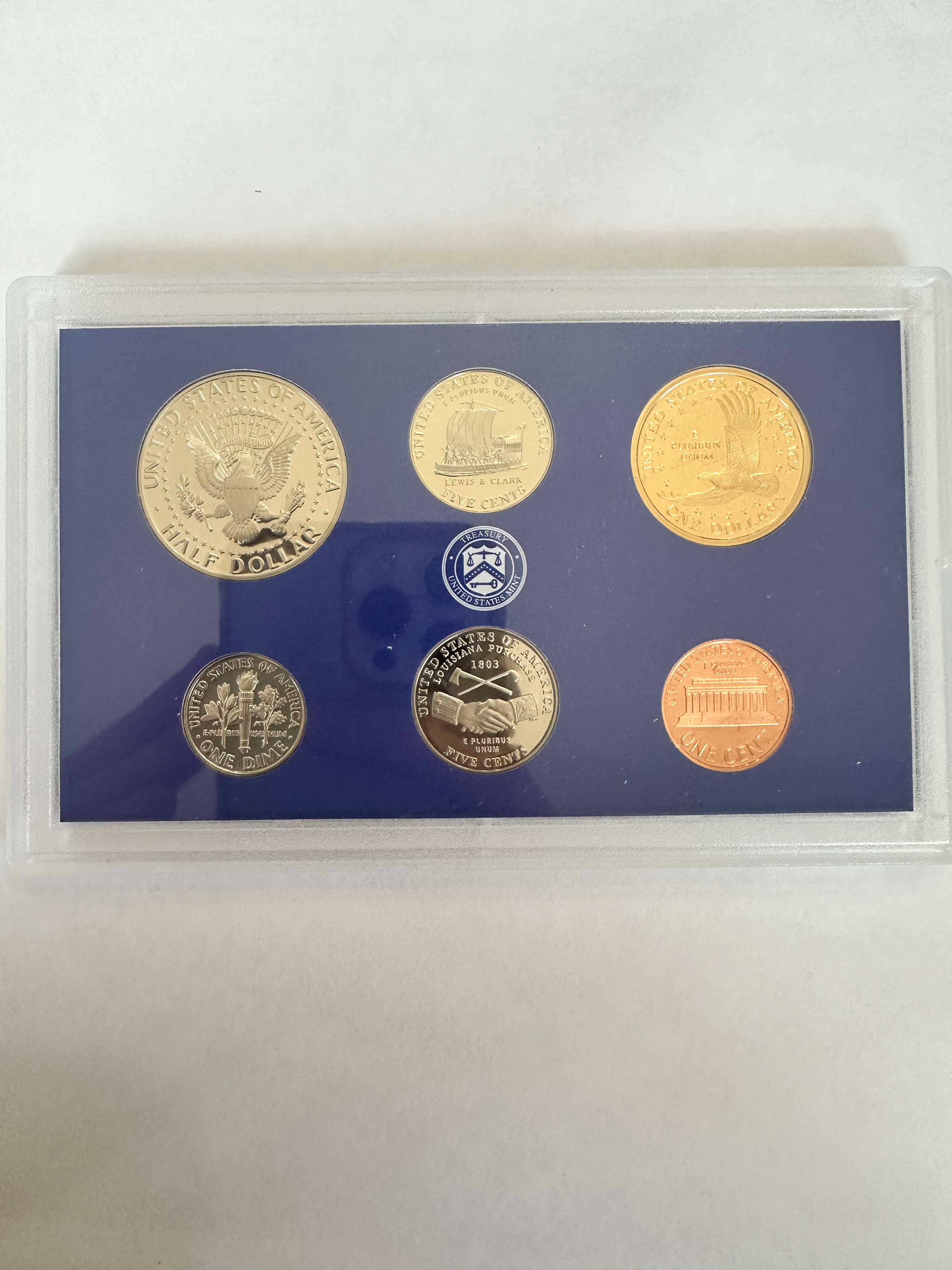 2004 S US Mint Coin Proof Set - 5 Coin Lot! | Property Room