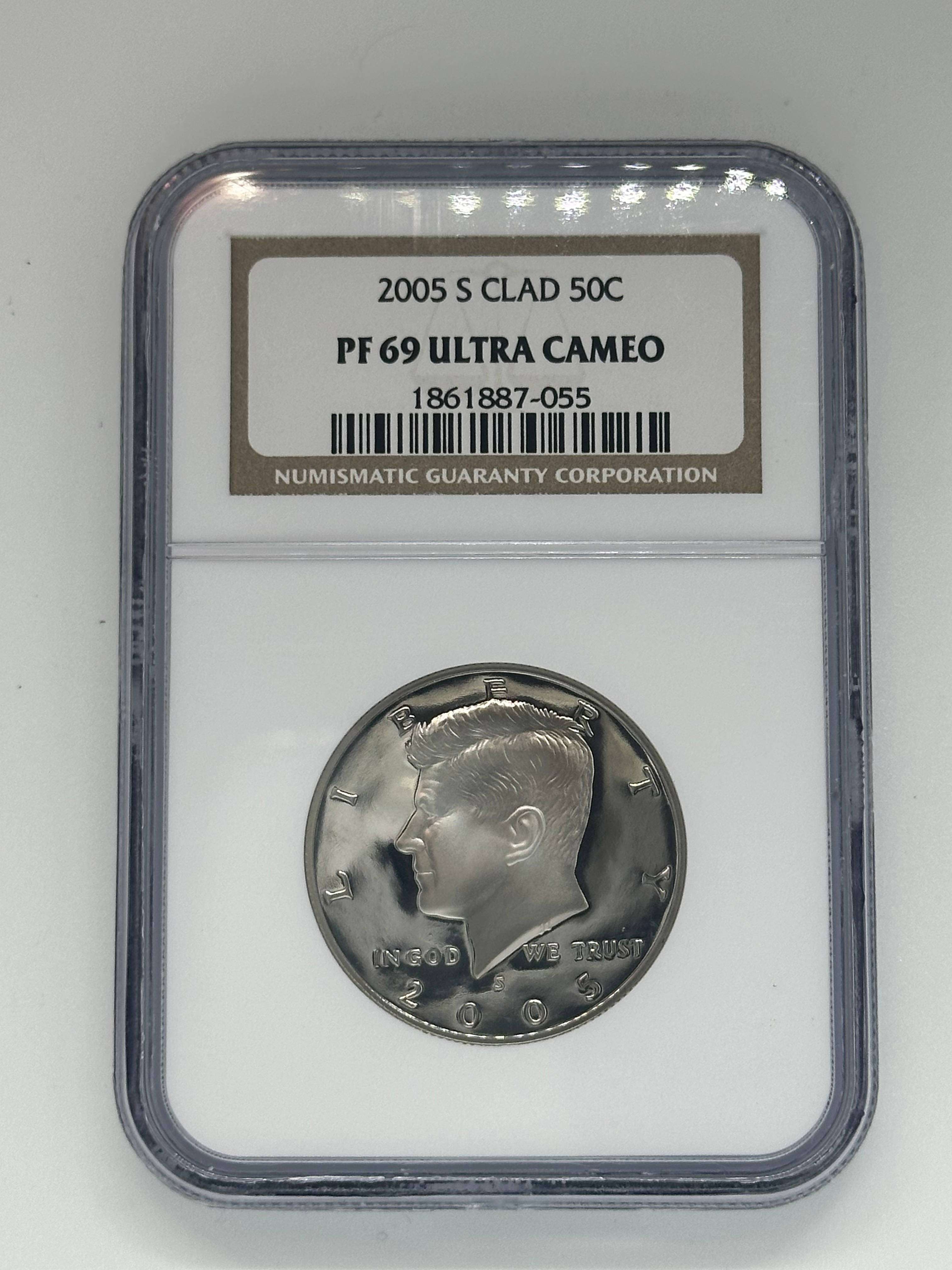 2005 S Kennedy Half Dollar NGC PF 69 Ultra Cameo | Property Room