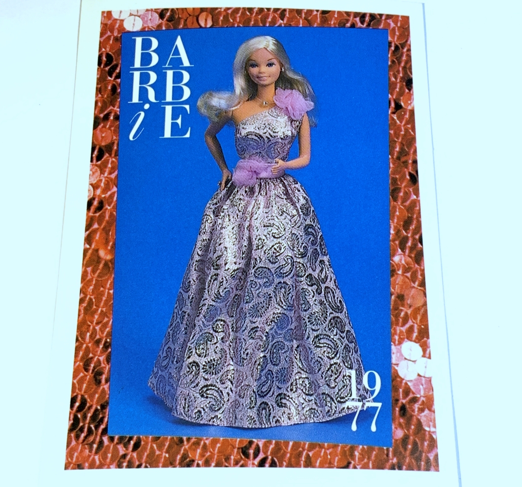 1977 SuperStar Barbie Mattel Profile Collector Card*Raffle Ticket to ...