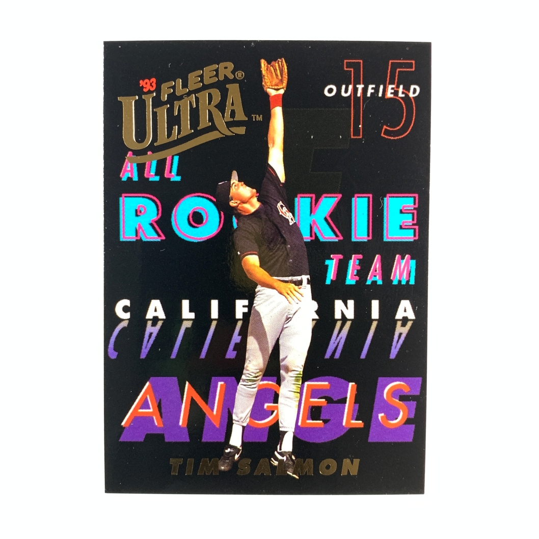 1993 Fleer Ultra Tim Salmon All Rookie Team Card in High Grade ...