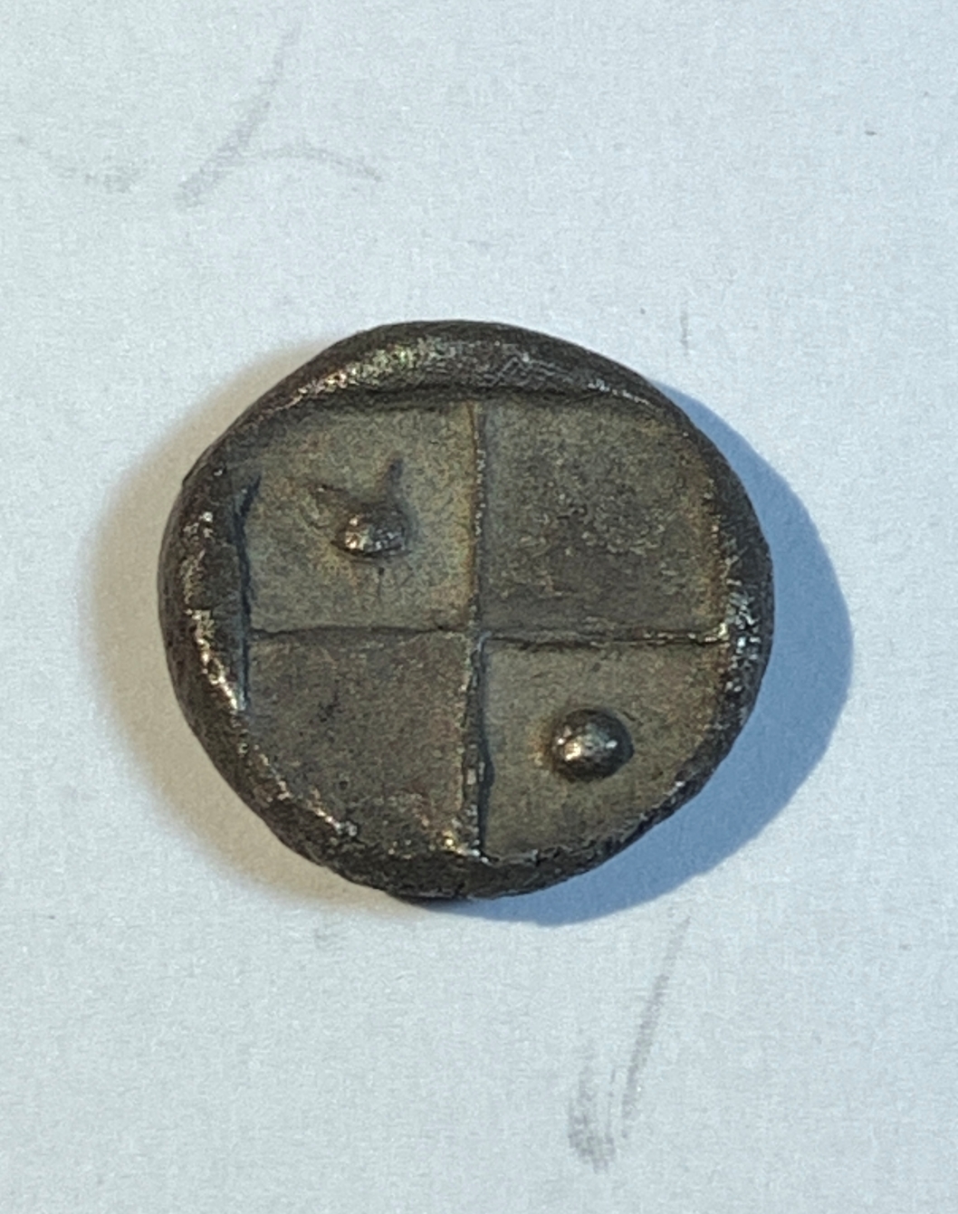 Authentic Ancient Silver Greek Chernossos Silver Hemi drachm Lion ...