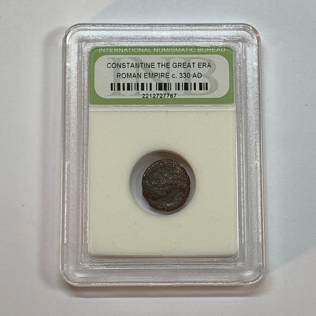 Constantine the Great Era Roman Empire 330 AD Bronze Coin | Property Room