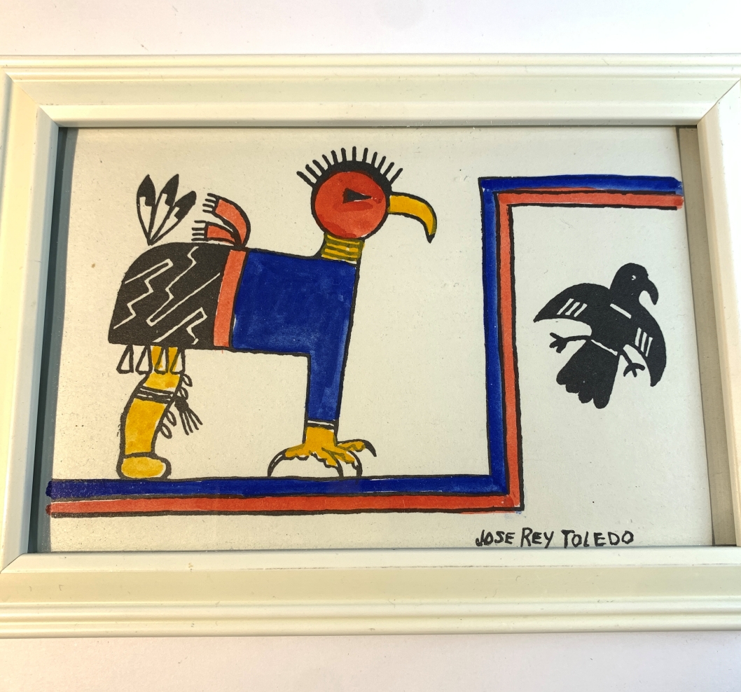 Jose Rey Toledo Original Artwork Native American Indian Painting ...