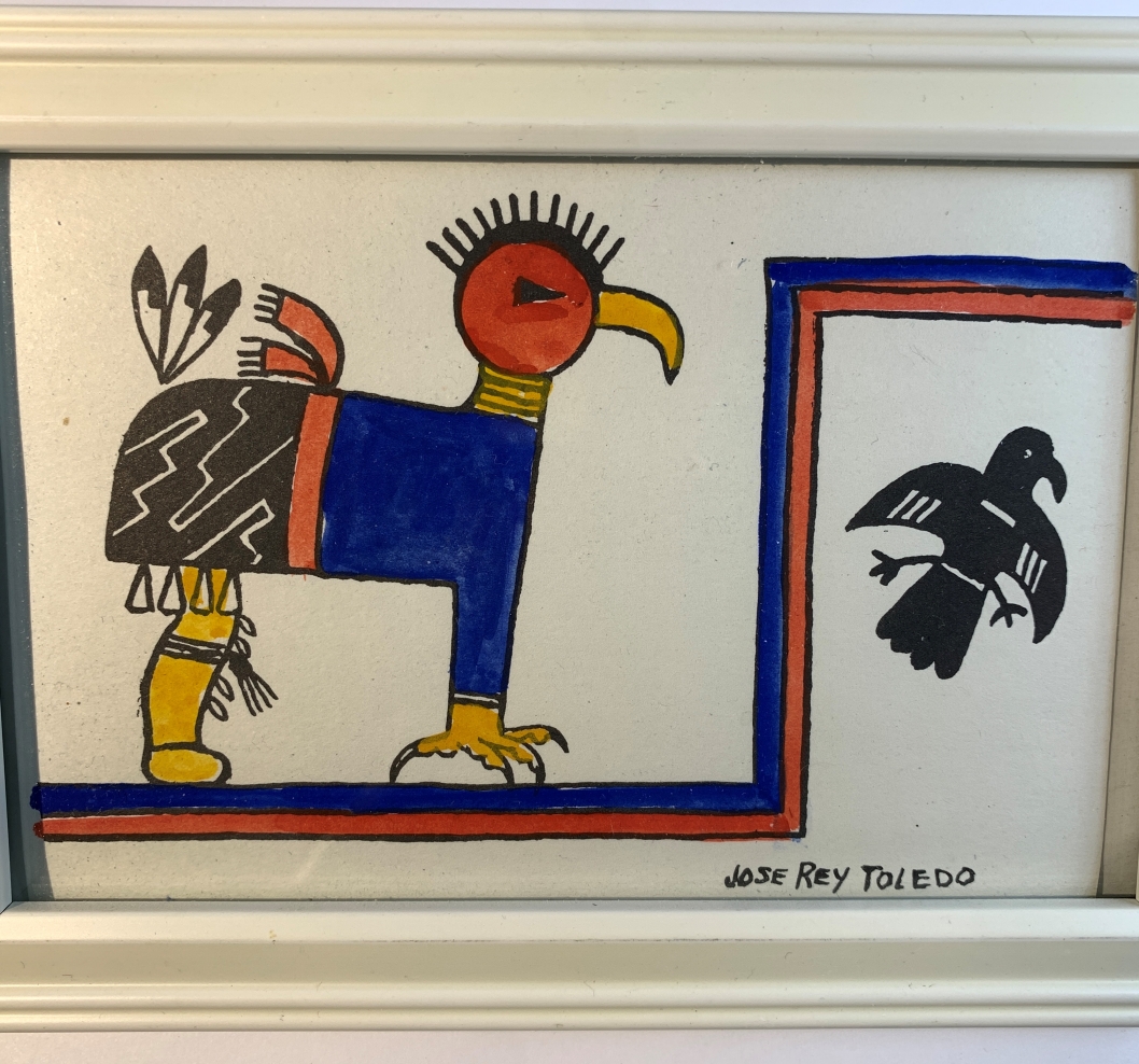 Jose Rey Toledo Original Artwork Native American Indian Painting ...