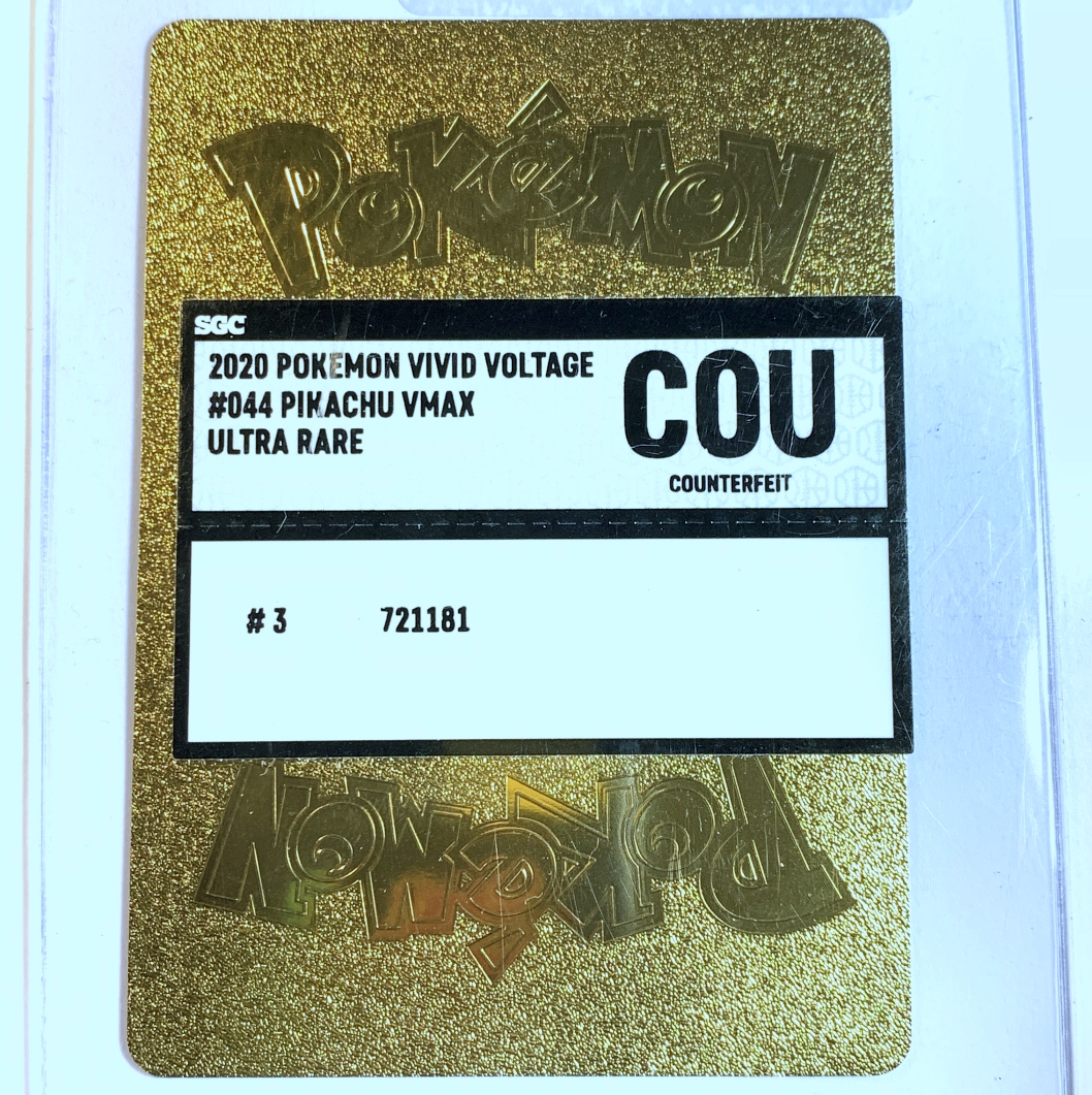 Rare Pokemon Card Tagged as Counterfeit Evidence Locker in Black Market ...