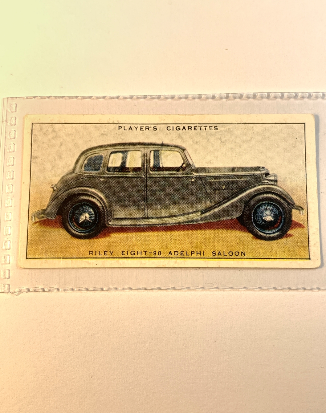 Riley Eight-90 Adelphi Saloon 1936 Players & Sons Tobacco Cigarette ...