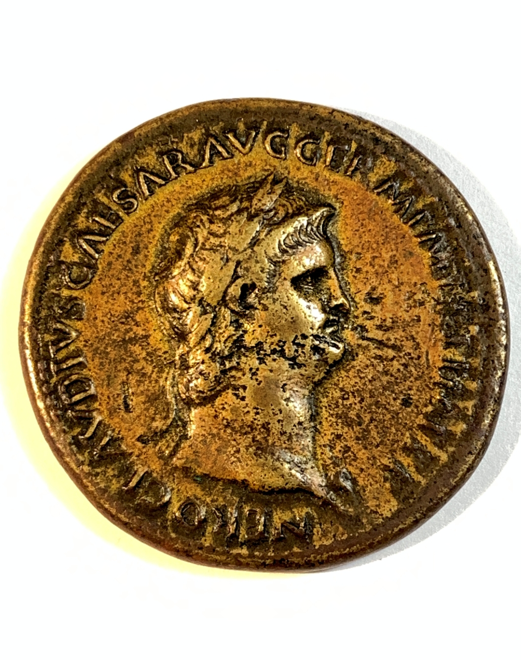 Roman Imperial Coinage - Nero (54-68) - AE Sestertius (Lugdunum )-VERY ...