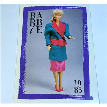 1985 Business Executive Barbie Mattel Profile Collector Card | Property ...