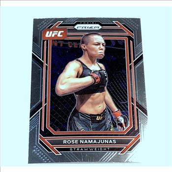 2023 Panini Prism UFC Card of Champion Thug Rose Namajunas | Property Room