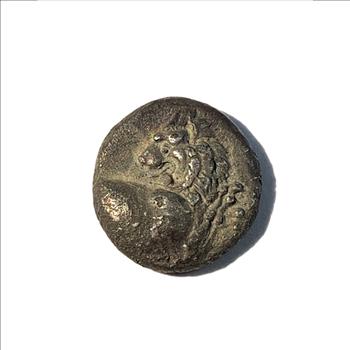 Authentic Ancient Silver Greek Chernossos Silver Hemi drachm Lion ...