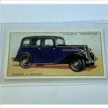 Singer II Saloon 1936 Players and Son's Pre-War Tobacco Card *Raffle ...