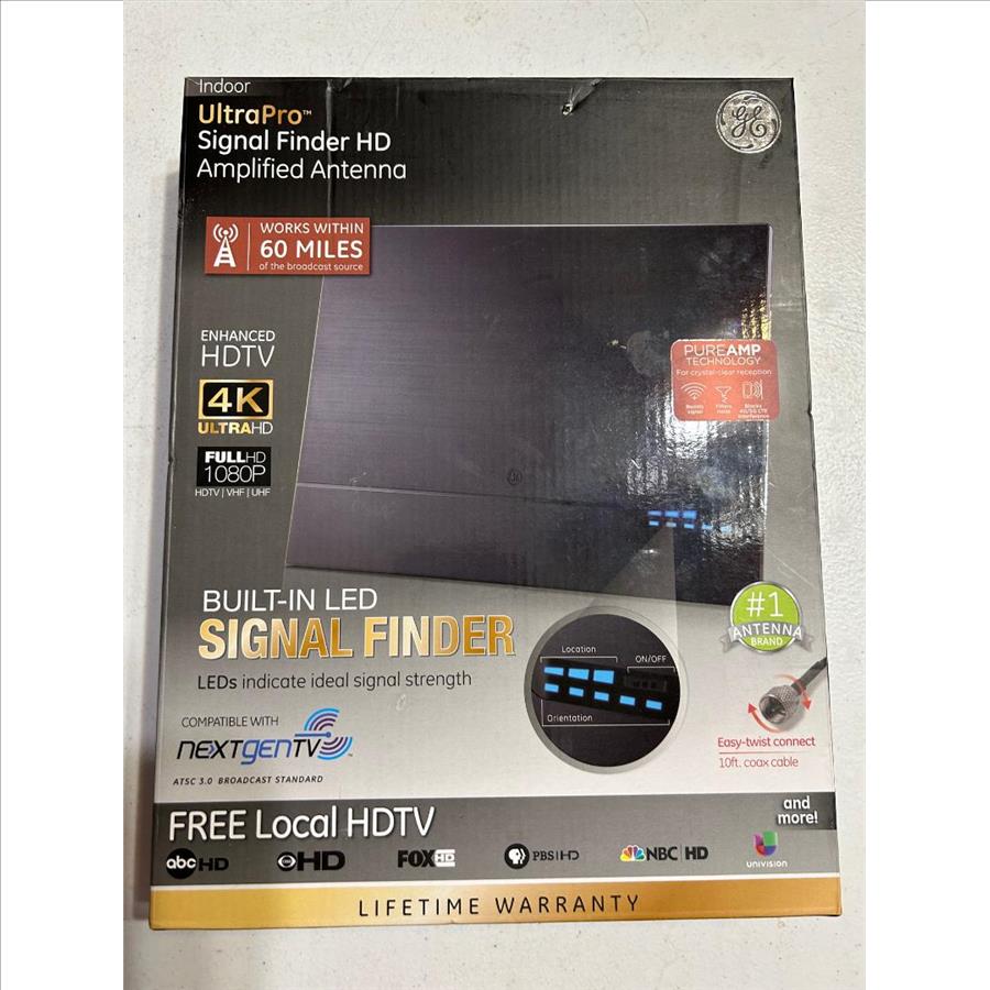 GE Ultra Indoor Signal Finder amplifier Antenna | Property Room