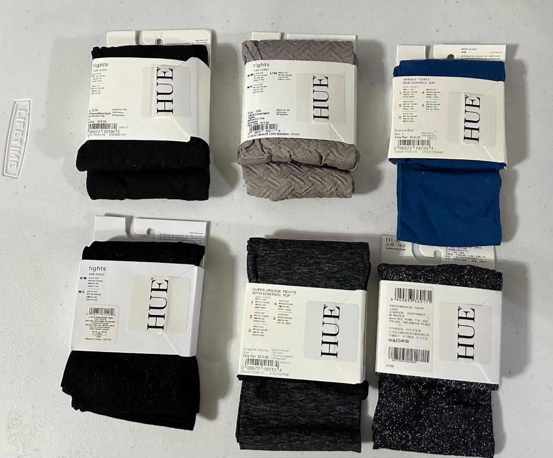 6 Hues Leggings Lot Various Color and Sizes #1 | Property Room