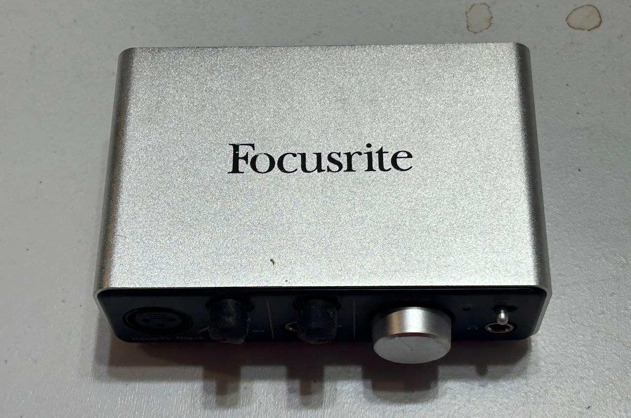 Focusrite iTrack Solo Lightning Connector Audio Interface | Property Room