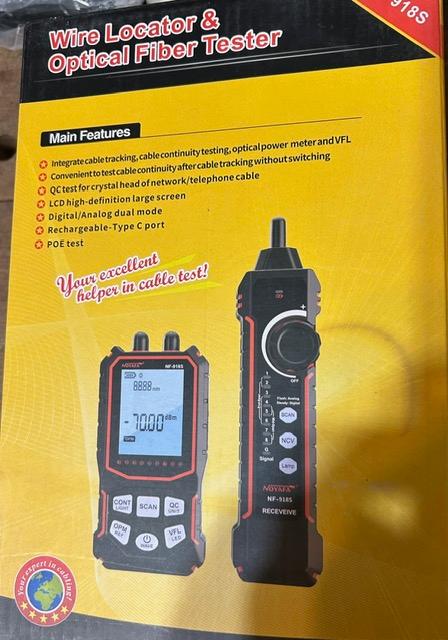 Wire locator and Fiber tester | Property Room