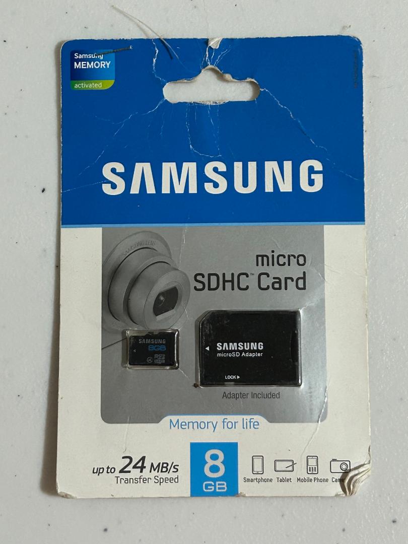 Samsung Micro SDHC Card 8GB | Property Room