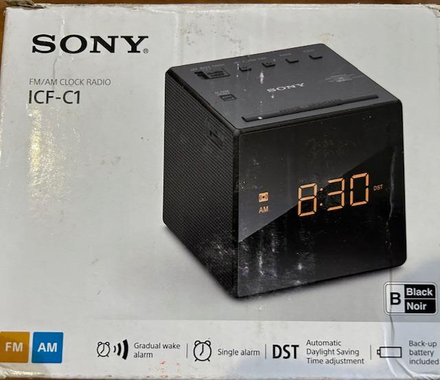 Sony ICF-C1 Alarm Clock Radio | Property Room