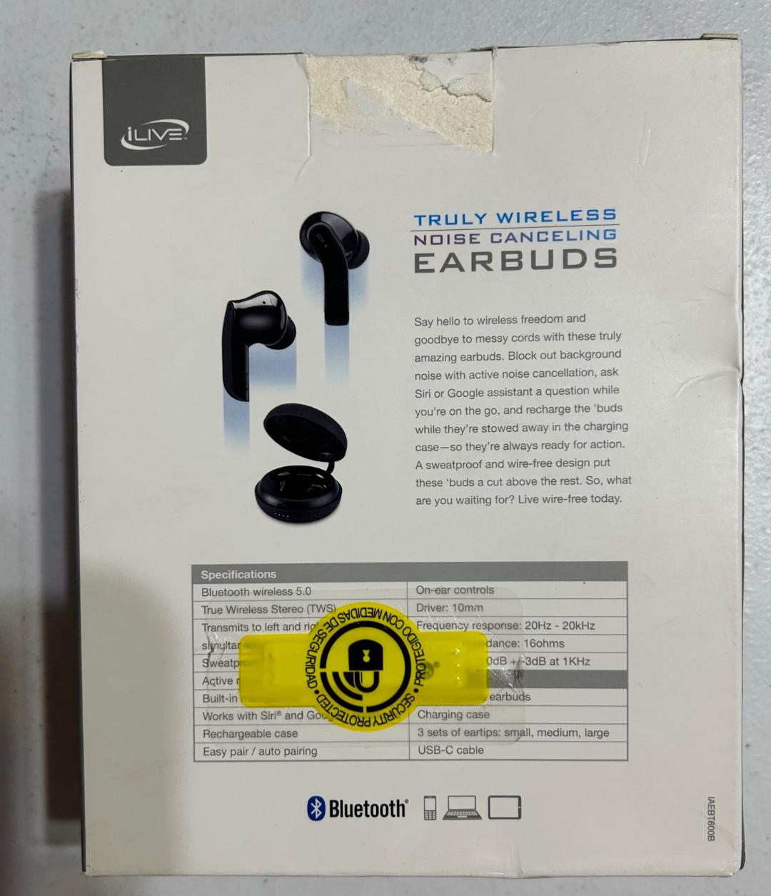 iLive Wireless Noise Canceling Ear Buds | Property Room