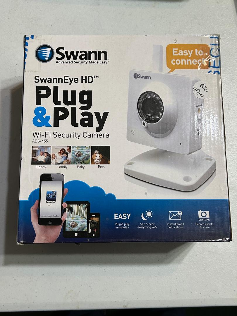 Swann Eye HD Plug and Play Wi-Fi Security Camera | Property Room