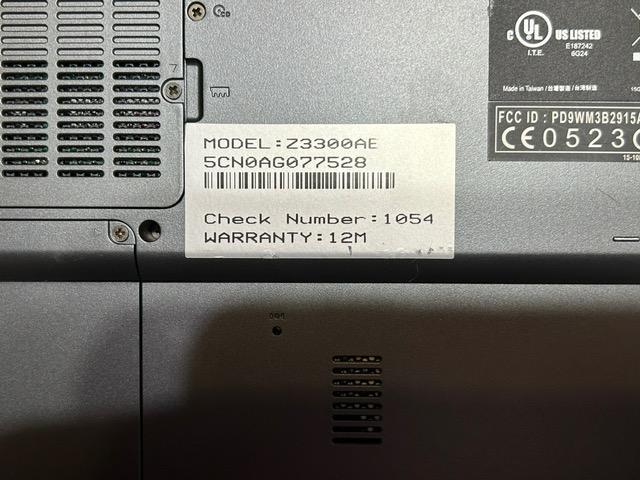 Asus Z3300 AE Intel Pentium DDR2 1GB | Property Room