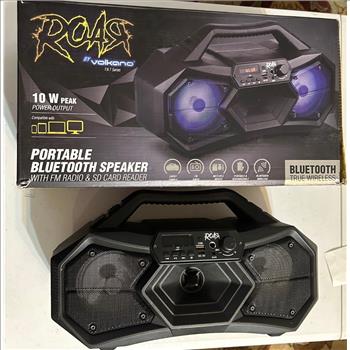 Volcano Portable Bluetooth Wireless speaker with FM Radio and sd slot ...