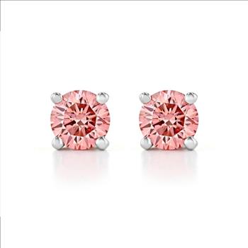 .50 Ct Pink Diamond Studs Earrings Low Reserve | Property Room