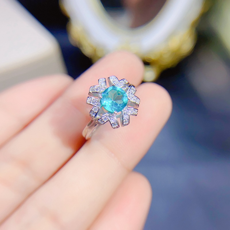 NO RESERVE Blue Topaz 925 Sterling Silver Ring | Property Room