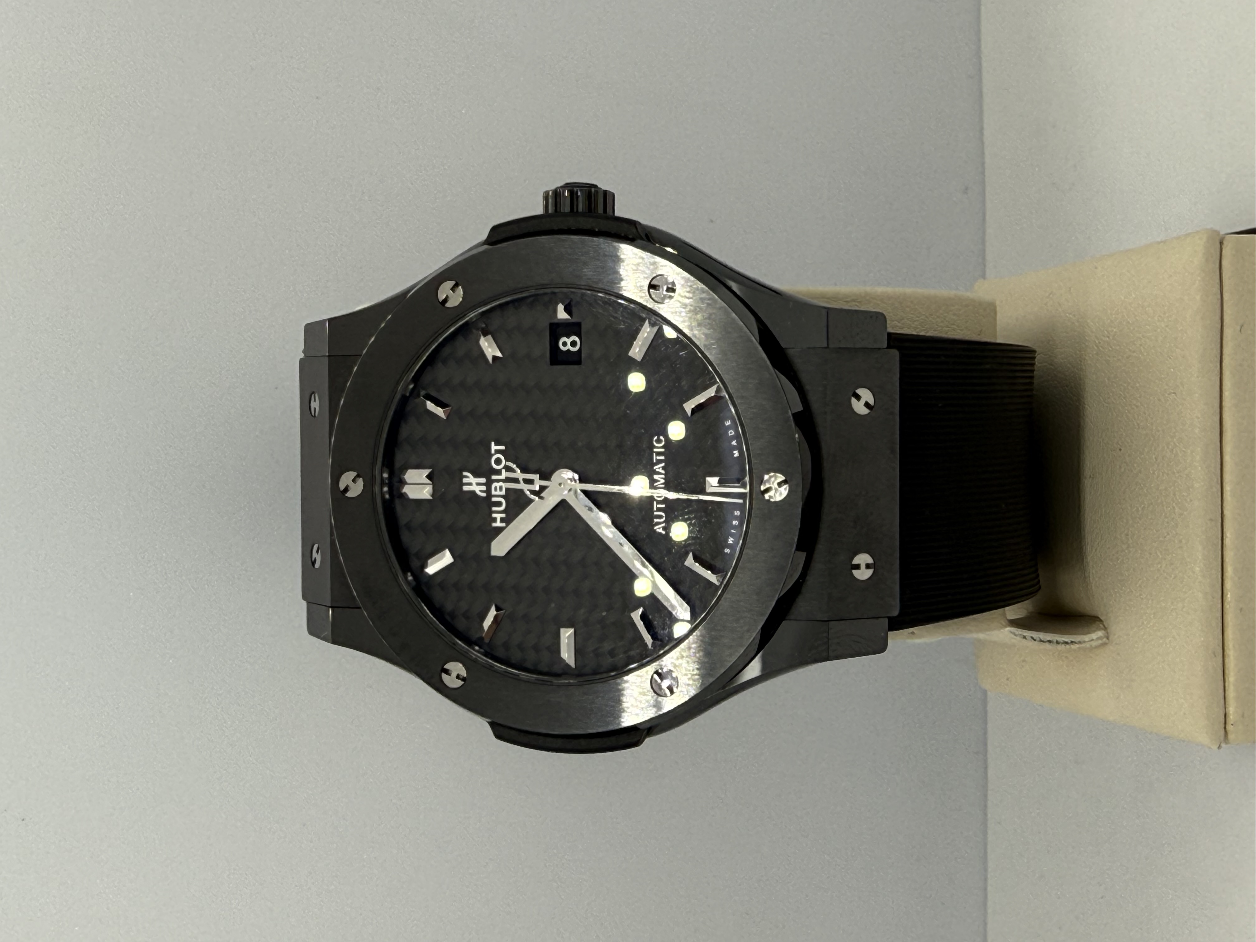Hublot Classic Fusion, Ceramic & Carbon Fiber, 45mm, 511.CM.1770.RX ...