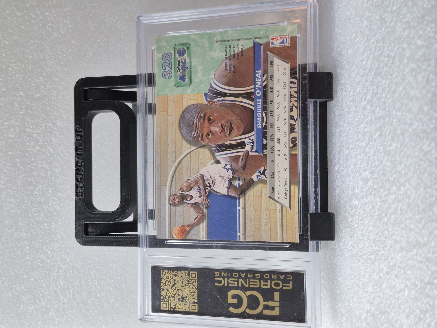 1992 Fleer Ultra #328 Shaquille O'Neal Rookie Card FCG Grading 7.0 ...