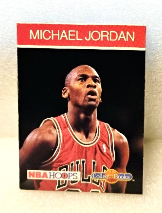 1990-91 NBA Hoops Collect-A-Books Michael Jordan HOF | Property Room