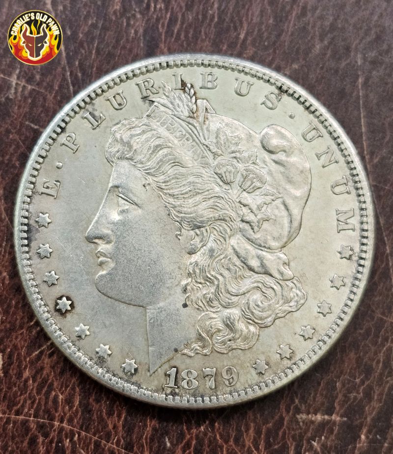 1879-S Morgan Silver Dollar $1 Coin - XF - #MD1 | Property Room